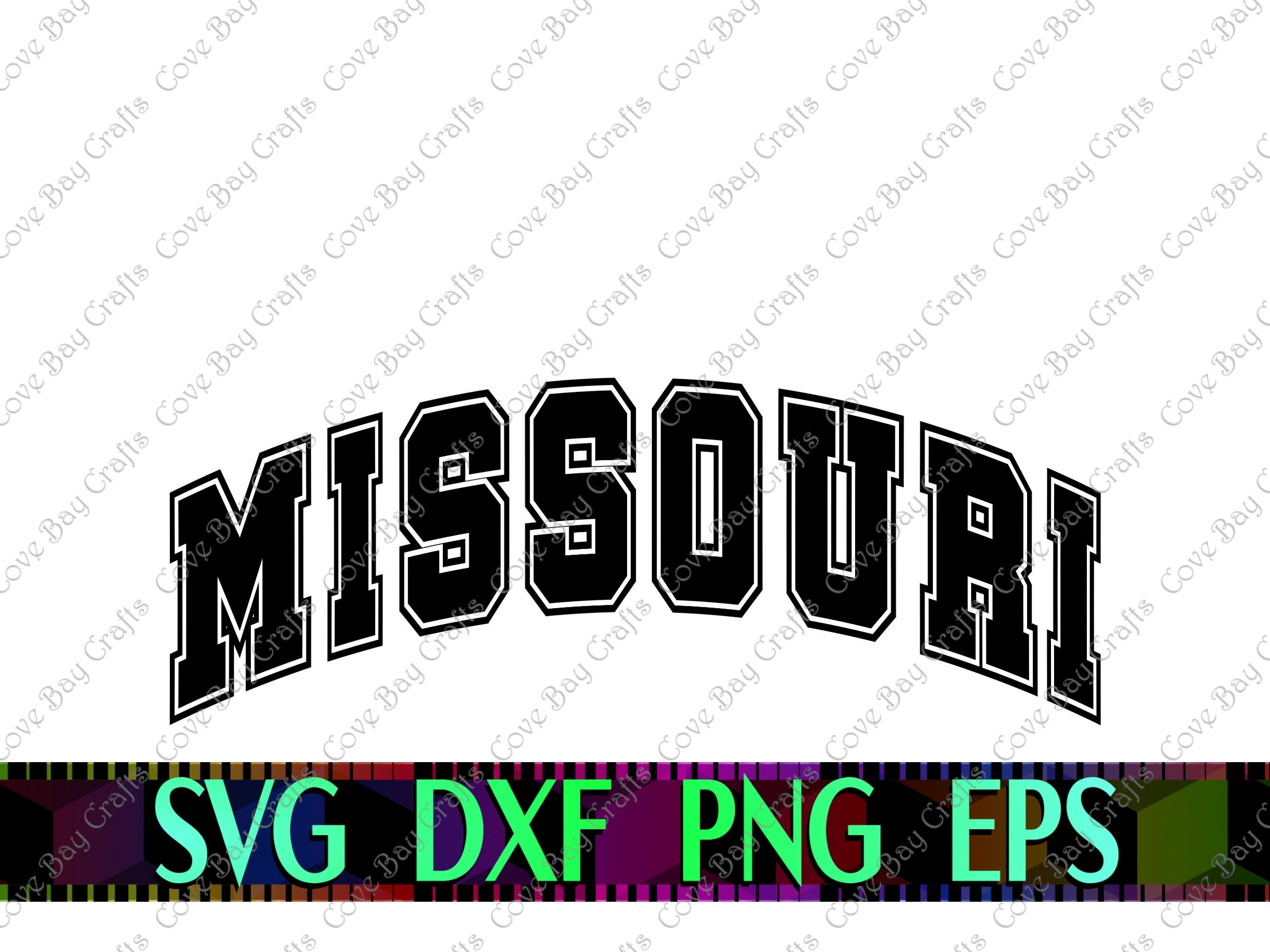 Missouri SVG DXF EPS Png Download, Printable, Cuttable, Editable Vector ...