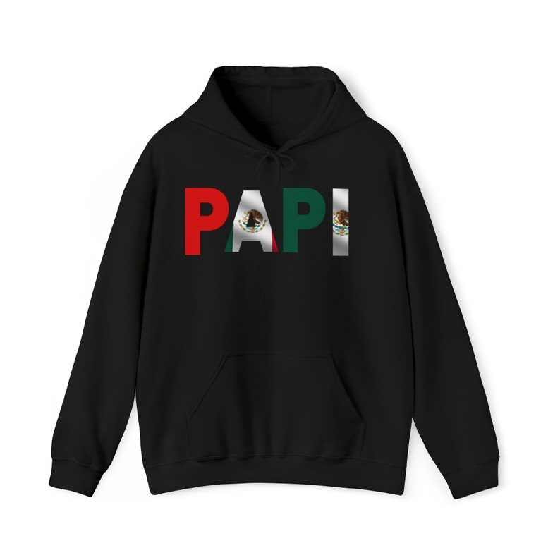 Papi Mexican Flag Hoodie, Latino Dad Gift - Etsy