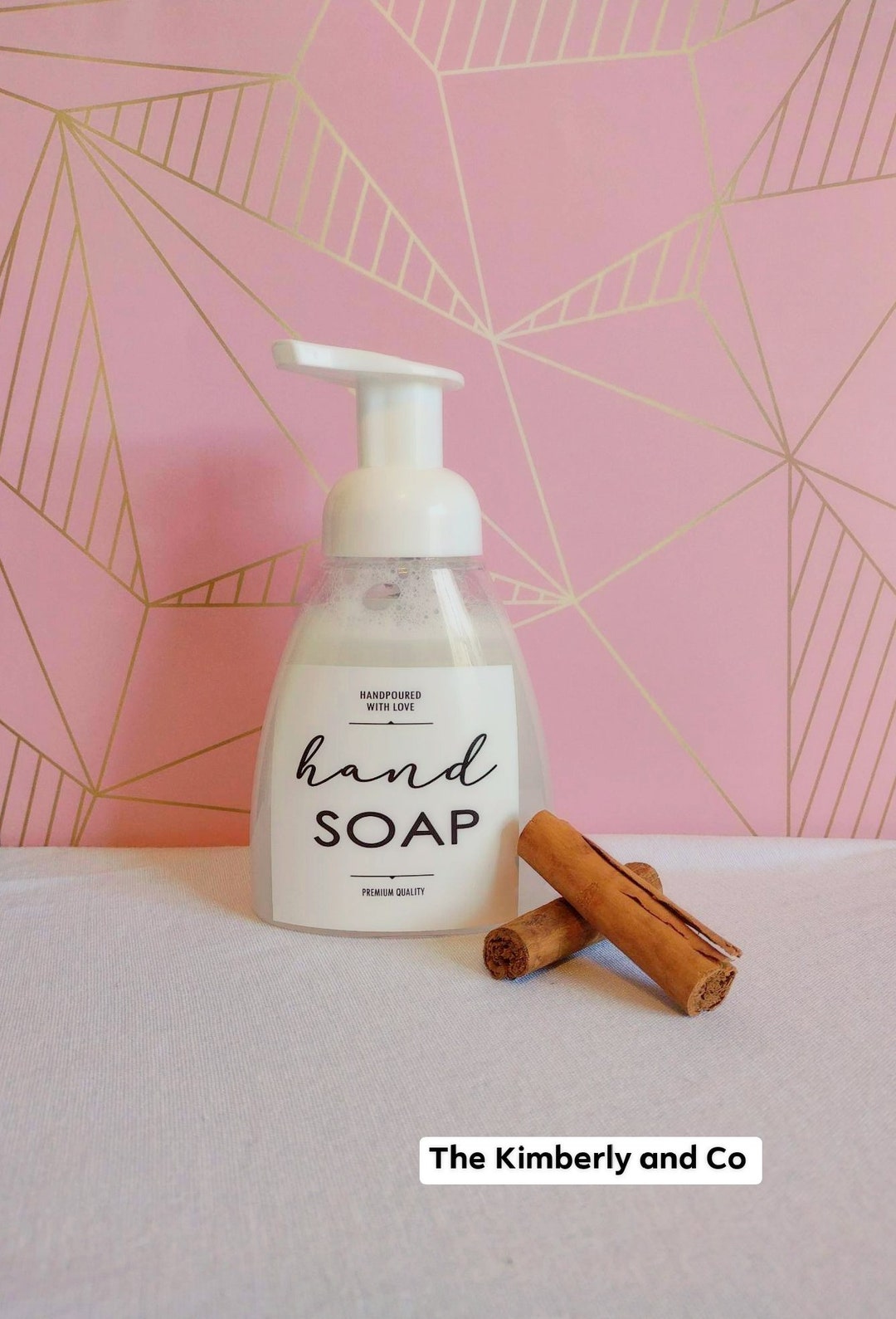 Cinnamon Liquid Hand Soap Foaming Hand Soap Handmade Hand - Etsy