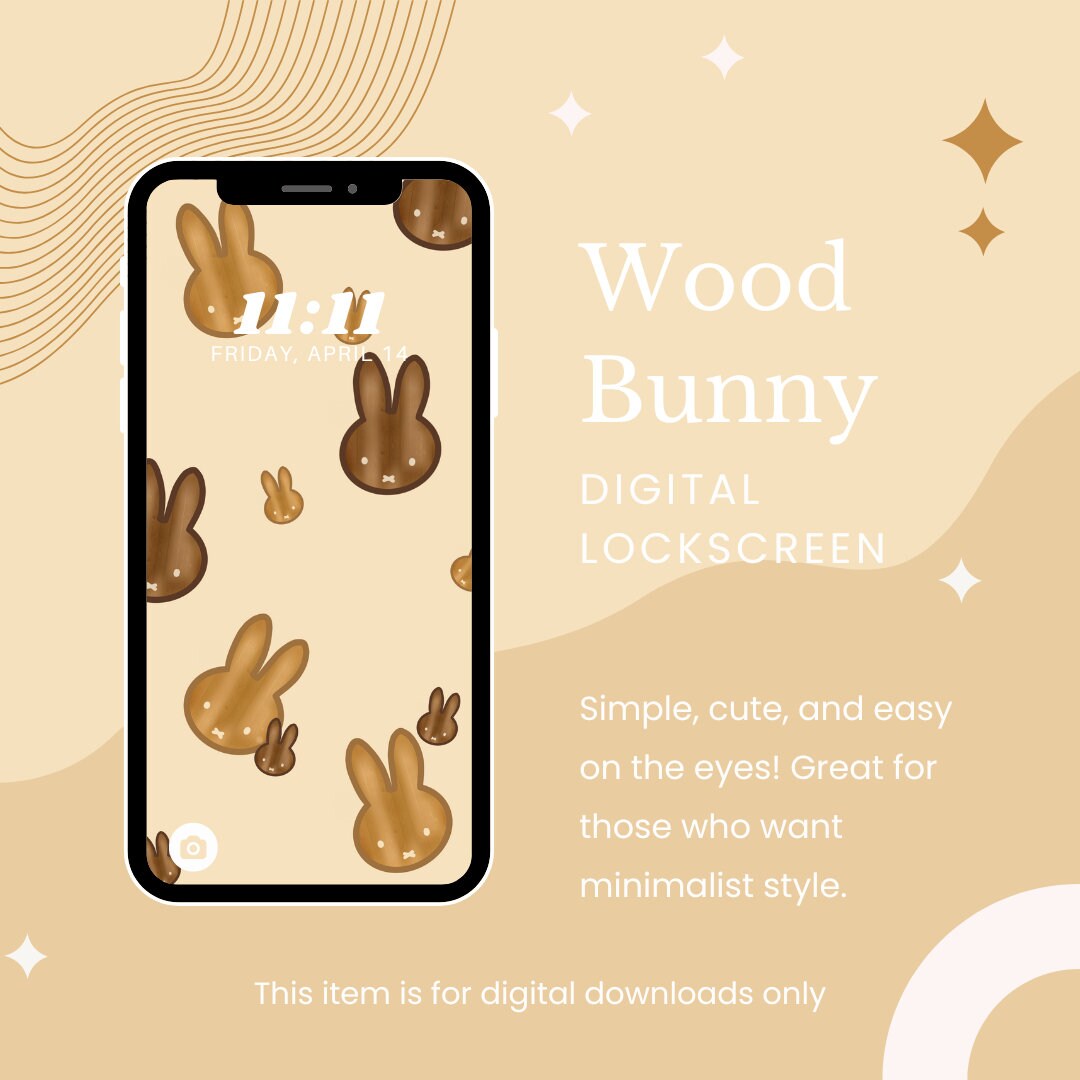 Miffy Inspired Bunny Wallpaper Background Phone Lockscreen Wallpaper ...
