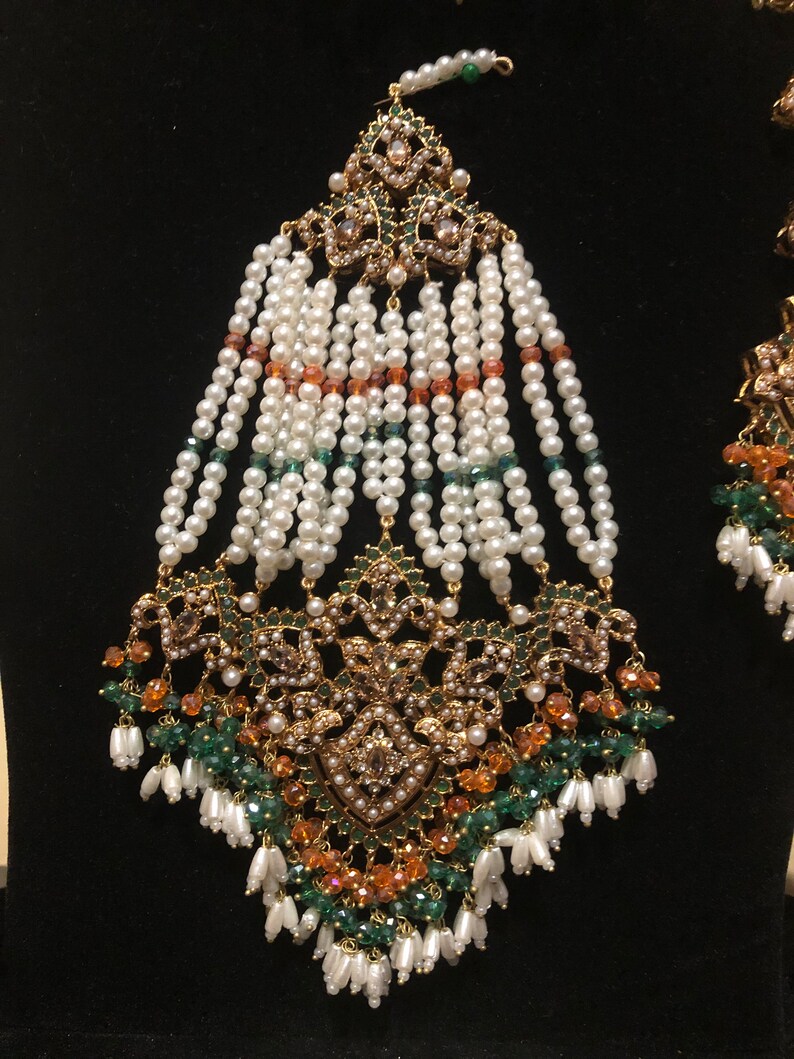 Tropical Zest Mehndi Jewellery Set - Etsy