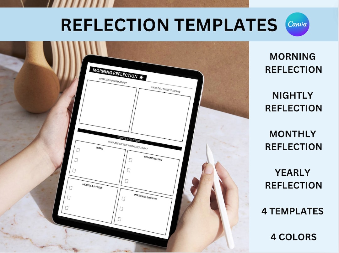 Morning Reflection Nightly Reflection Monthly Reflection Yearly ...
