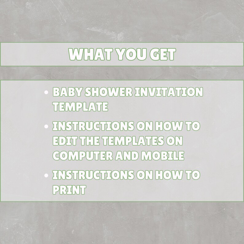 Editable Baby Shower Pun Invitation: the Calm Before the Stork | Light ...