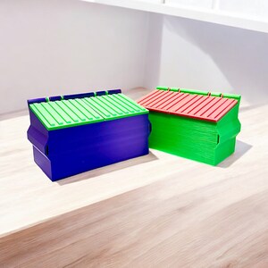 3D Printed Mini Dumpster Desk Organizer With Snap-on Lids - Etsy