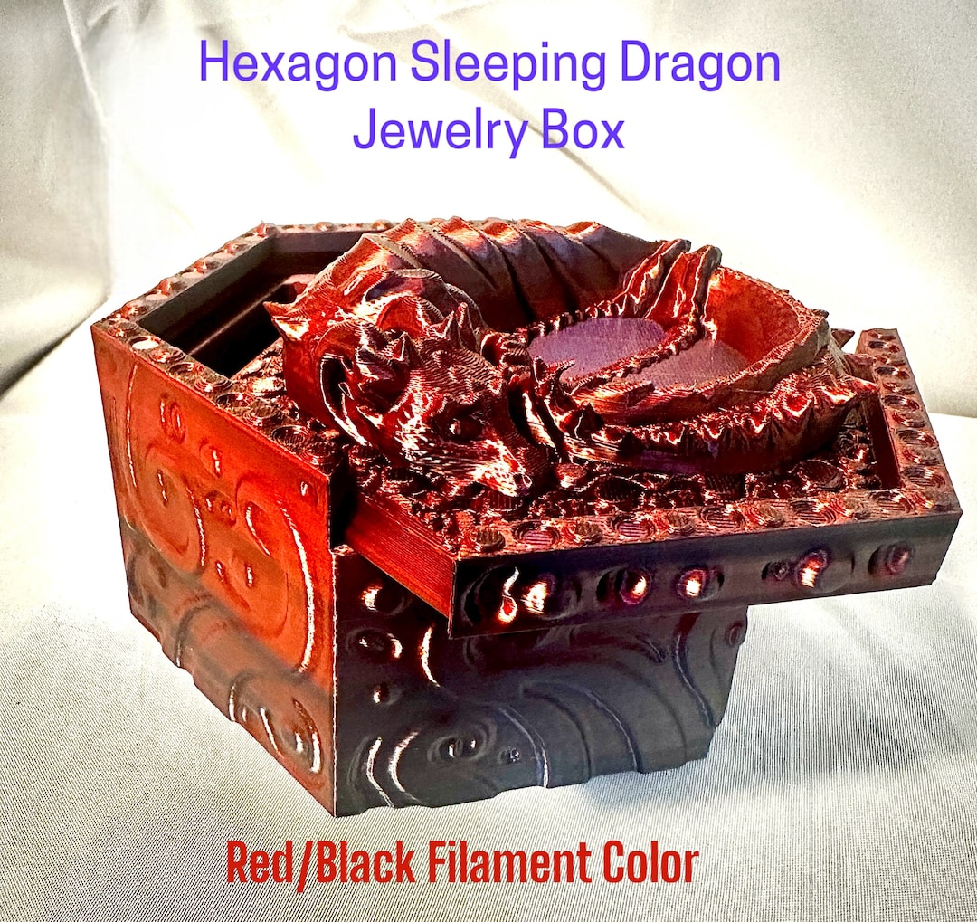 Custom Decorative Dragon Jewelry Box, Personalized Jewelry Storage ...