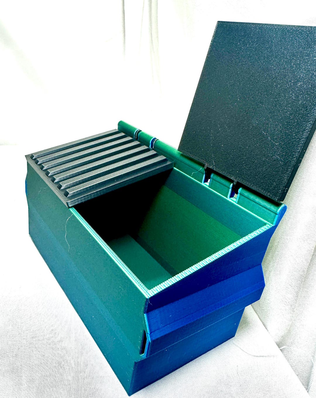 3D Printed Mini Dumpster Desk Organizer With Snap-on Lids - Etsy