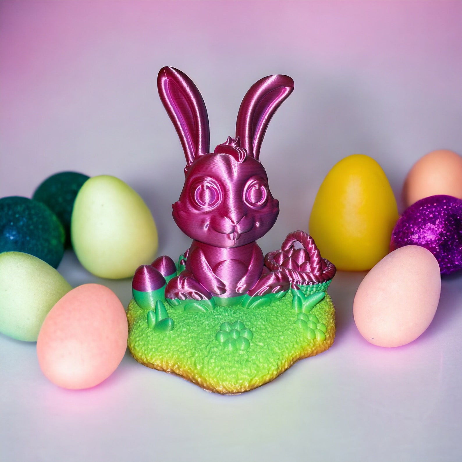 Custom 3D Printed Easter Tag, Custom Easter Basket Tag, Personalized ...