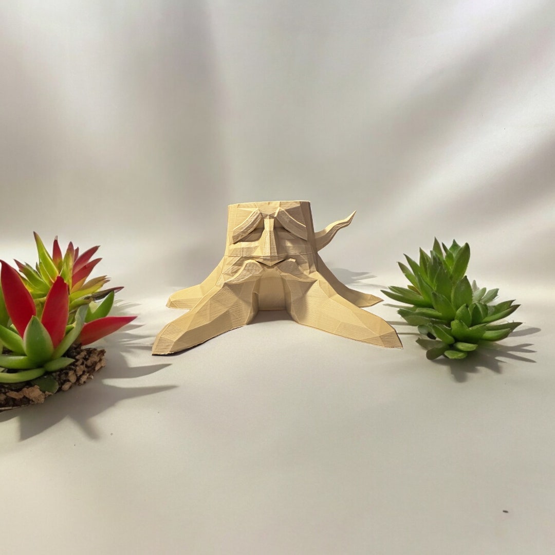 Great Deku Tree Planter 3D Printed Zelda Inspired Air Plant and ...