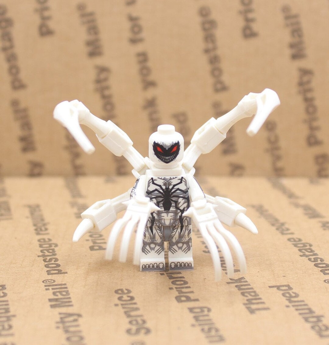 Custom Made Super Hero Minifigure Anti-venom Mini Figure - Etsy