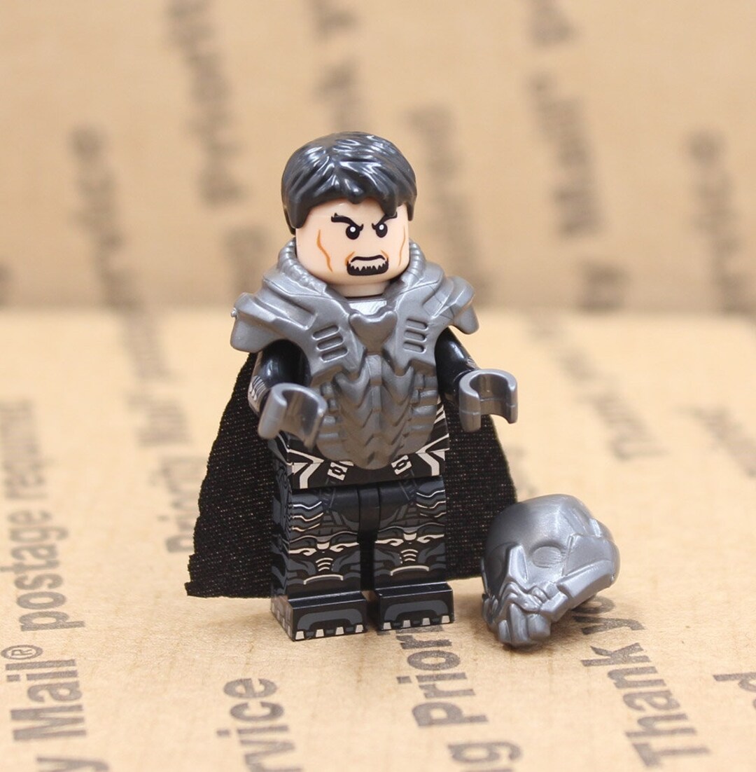 Custom Made Super Hero Minifigure General Zod Mini Figure - Etsy