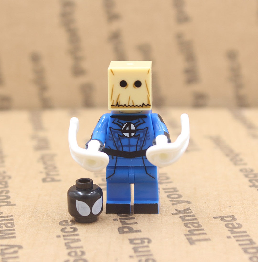 Custom Fan Made Minifigure Bombastic Bag-man Mini Figure - Etsy