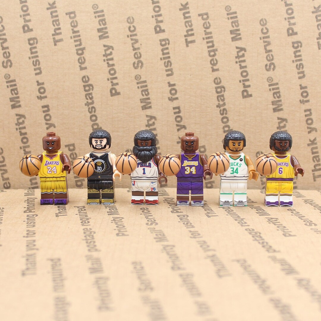 Custom Made Minifigure Kobe Bryant Stephen Curry James Harden - Etsy