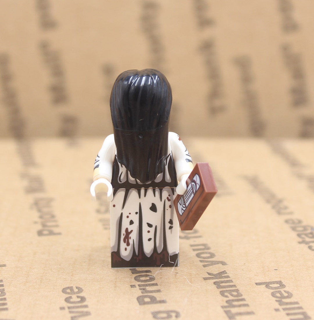 Custom Made Halloween Minifigure Sadako the Ring Mini Figure - Etsy