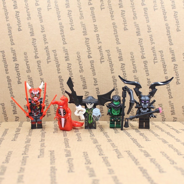 Ninjago Custom Minifigure - Etsy