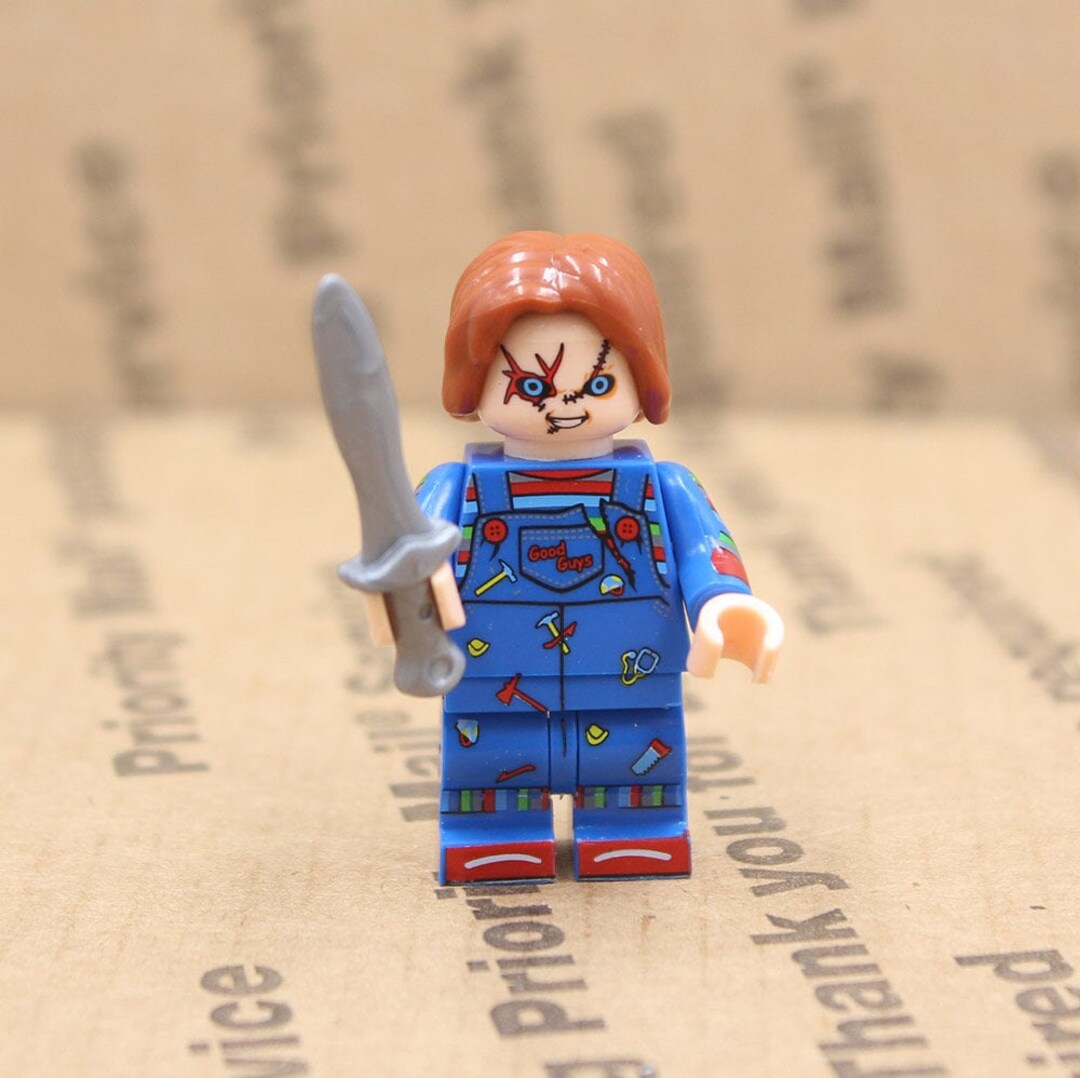 Custom Made Halloween Minifigure Chucky Mini Figure From - Etsy