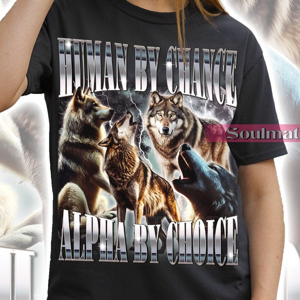 Wolf Ripping Shirt - Etsy