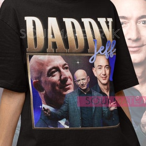 Retro Jeff Bezos Daddy Shirt Jeff Bezos Tshirt Entrepreneur - Etsy