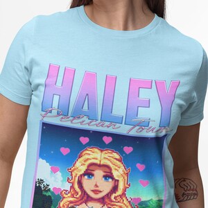 Stardew Valley Haley T-shirt, Stardew Valley Character Shirt, Unisex ...