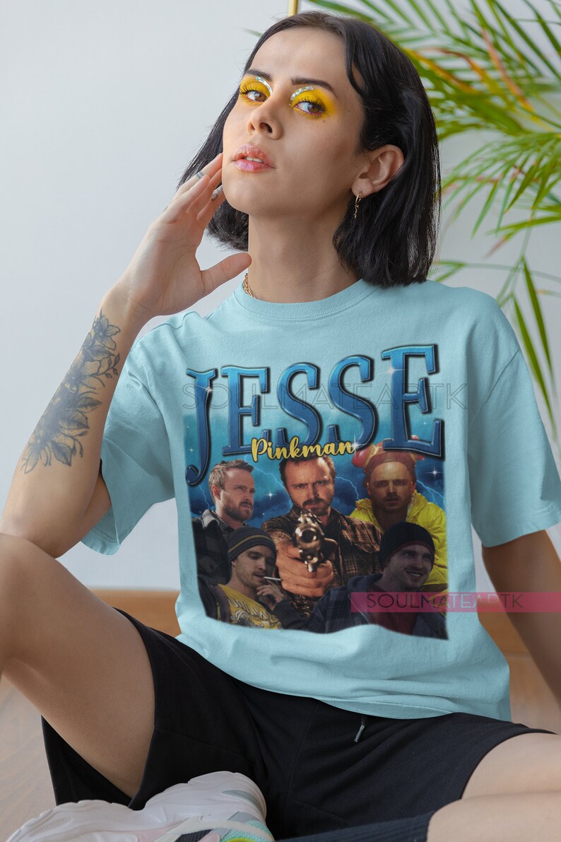 RETRO Jesse Pinkman T-shirt, Jesse Pinkman Tees, Heisenberg Shirt ...