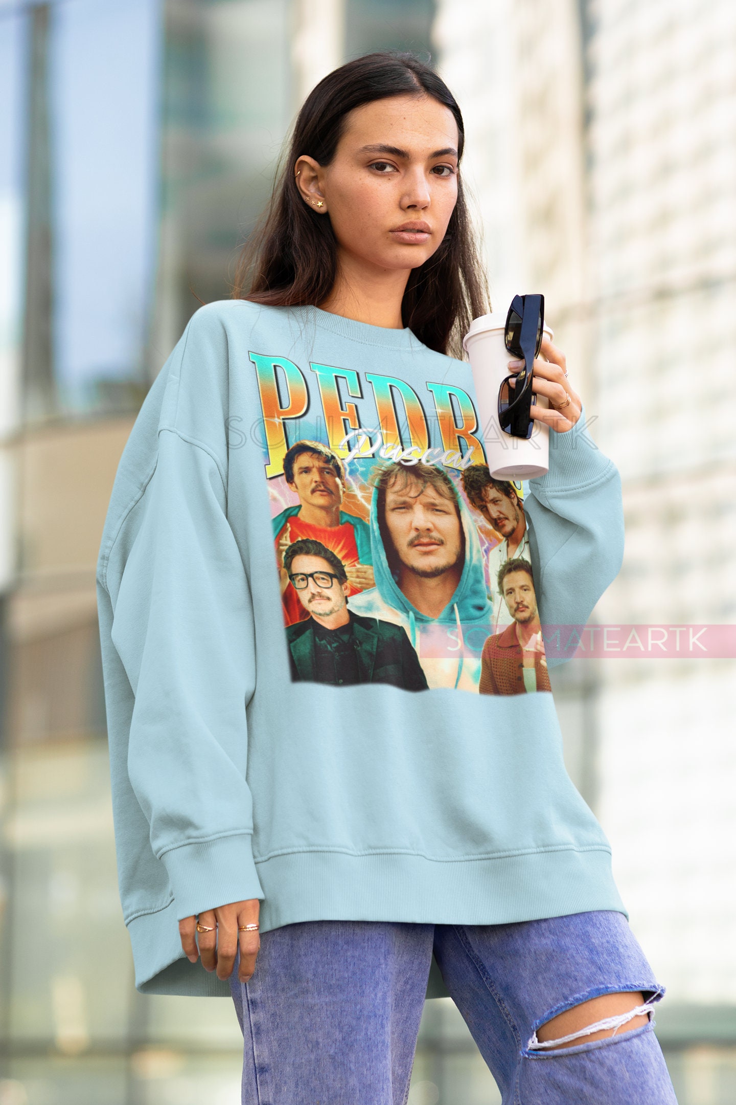 Pedro Pascal Shirt, Retro Pedro Pascal Tshirt, Vintage Pedro Pascal ...