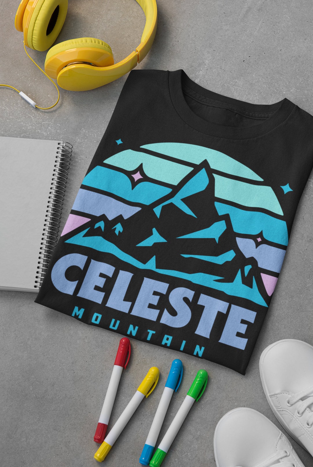 Unisex Celeste Gaming T-shirt, Madeline Indie Videogame Soft Shirt - Etsy