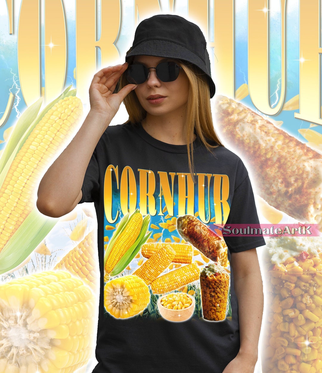 Cornhub Funny Shirt, Retro Meme Tshirt, Weird Gag Sweatshirt, 90s ...