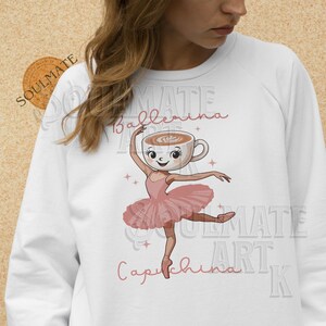 Ballerina Capuchina Shirt, Funny Brainrot Tshirt, Capuccina Joke Meme ...