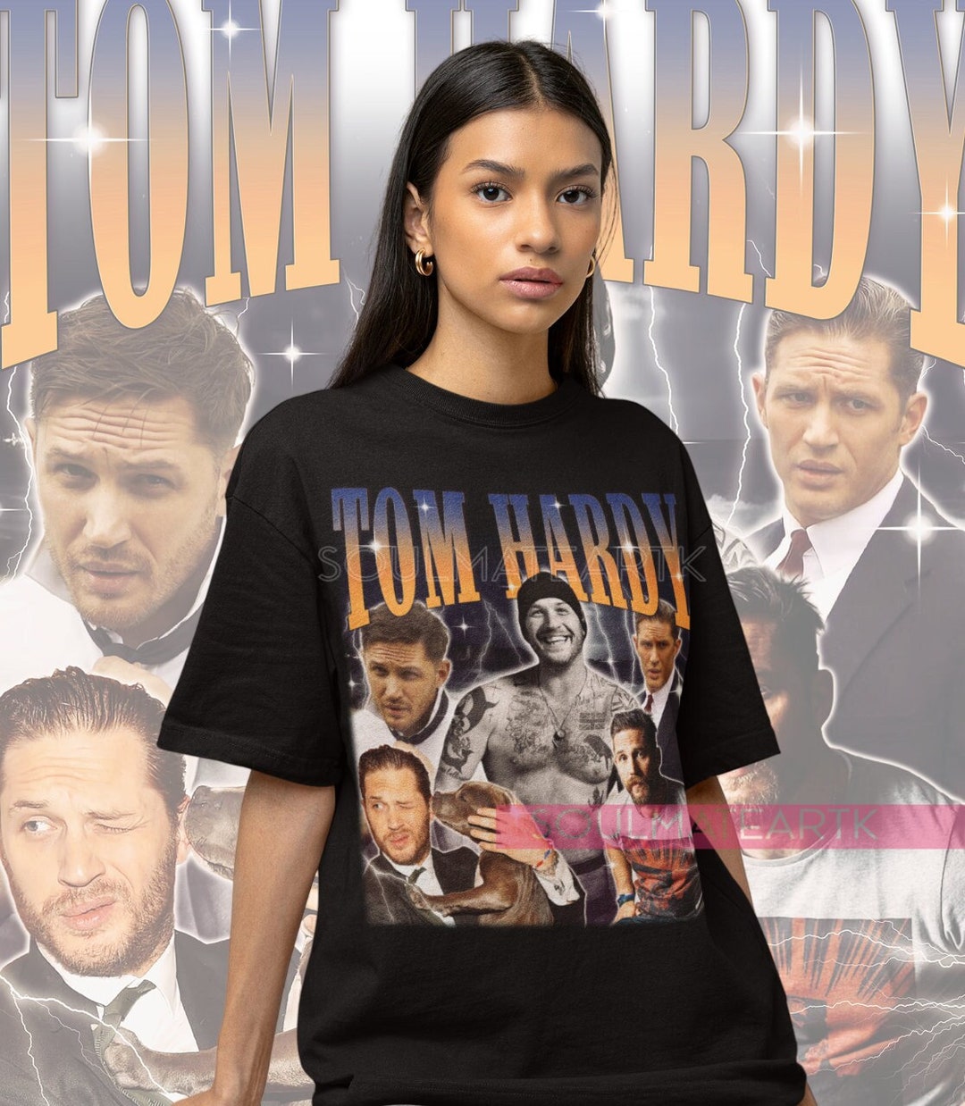 Retro Tom Hardy Shirt, Tom Hardy Vintage 90s Tee, Tom Hardy Hoodie, Tom ...