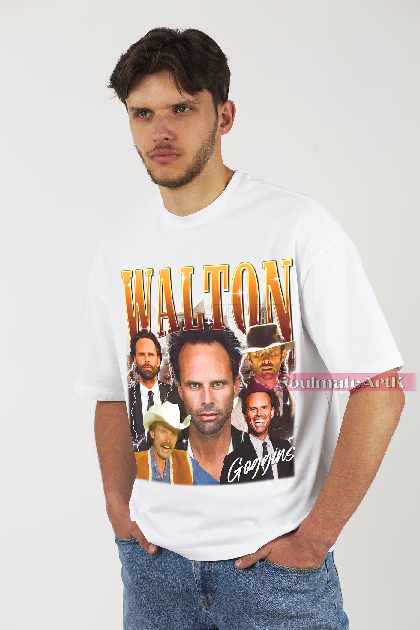 Retro Walton Goggins Shirt, Vintage Walton Goggins Tshirt, Homage ...