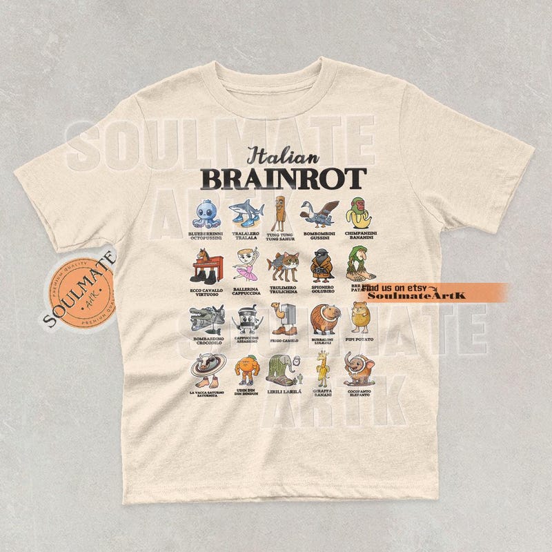 Brainrot Shirts - Etsy