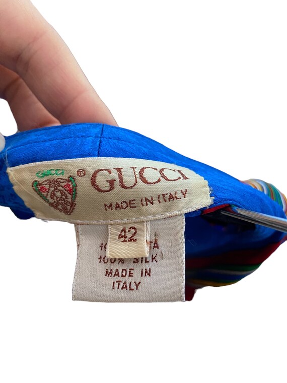 Gucci 1980s silk blouse - Gem