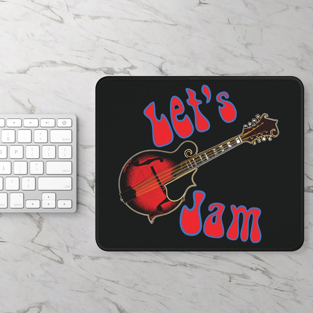 Mandolin Players Gaming Mouse Pad for Musicians Who Love to JAM and ...