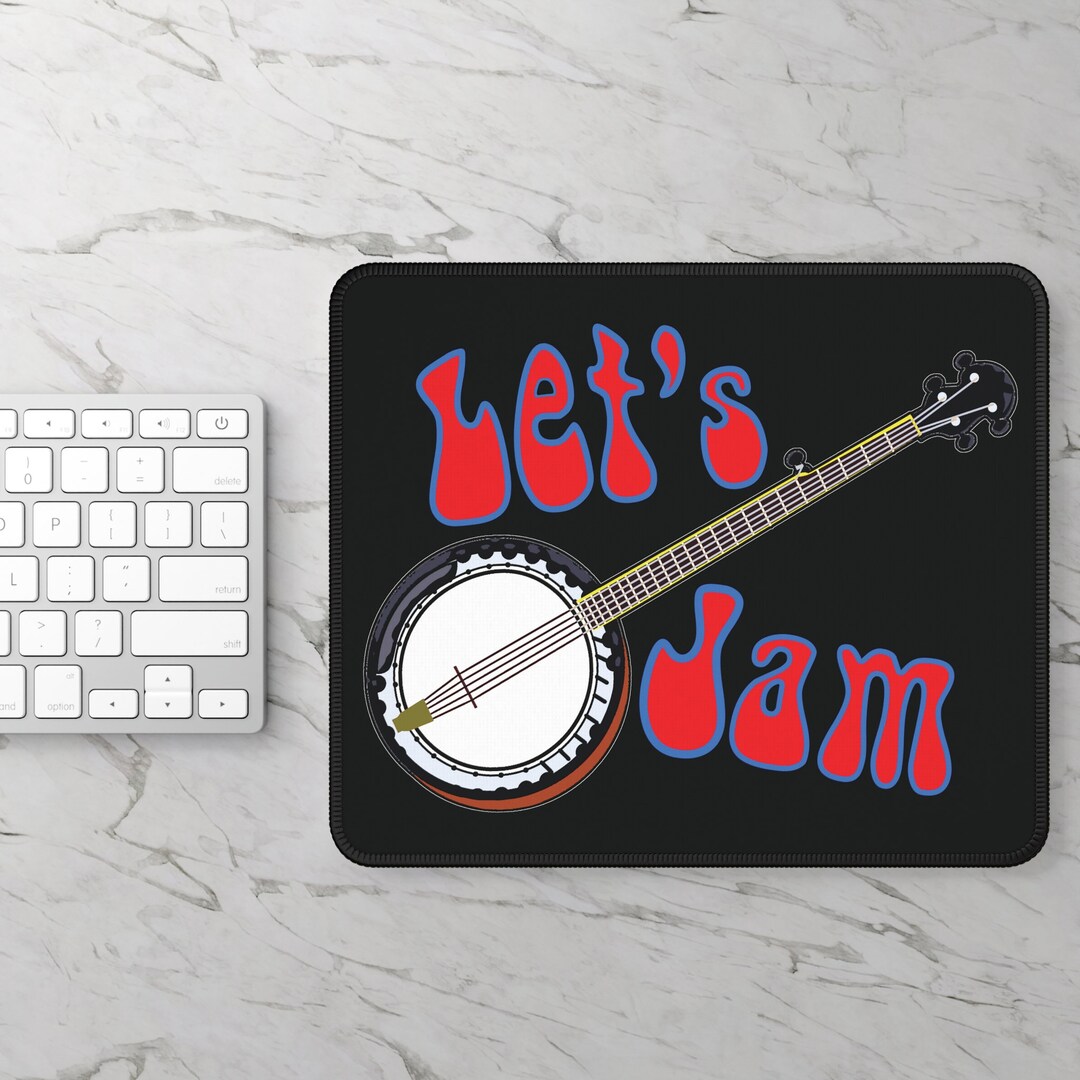 Banjo Players Gaming Mouse Pad for Musicians Who Love to JAM and Play ...