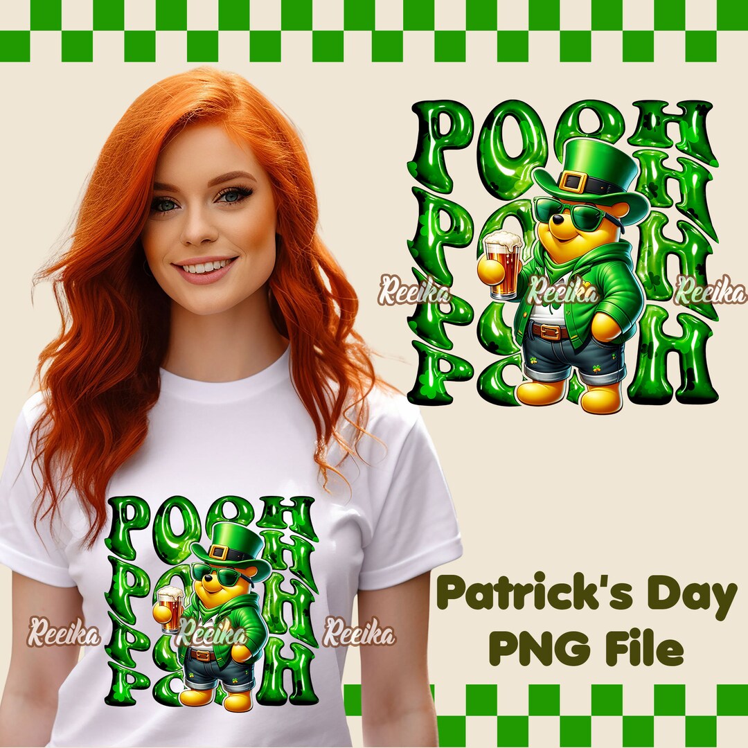 3D Inflated St Patrick's Day PNG Bundle, Lucky Vibes PNG, Magic Kingdom ...