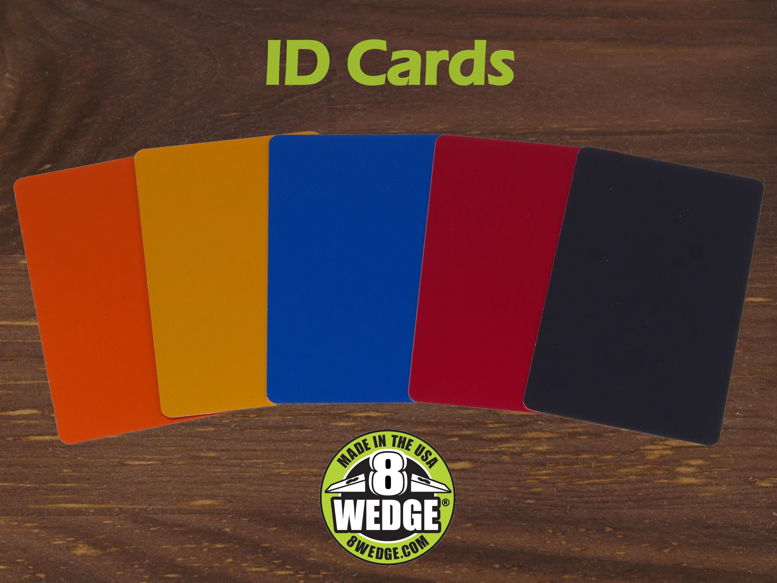 ID Card Anodized Aluminum Identification Cards. Membership ID, Medical ...