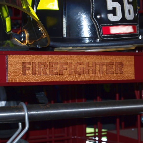 Wood Firefighter Gear Rack - Etsy