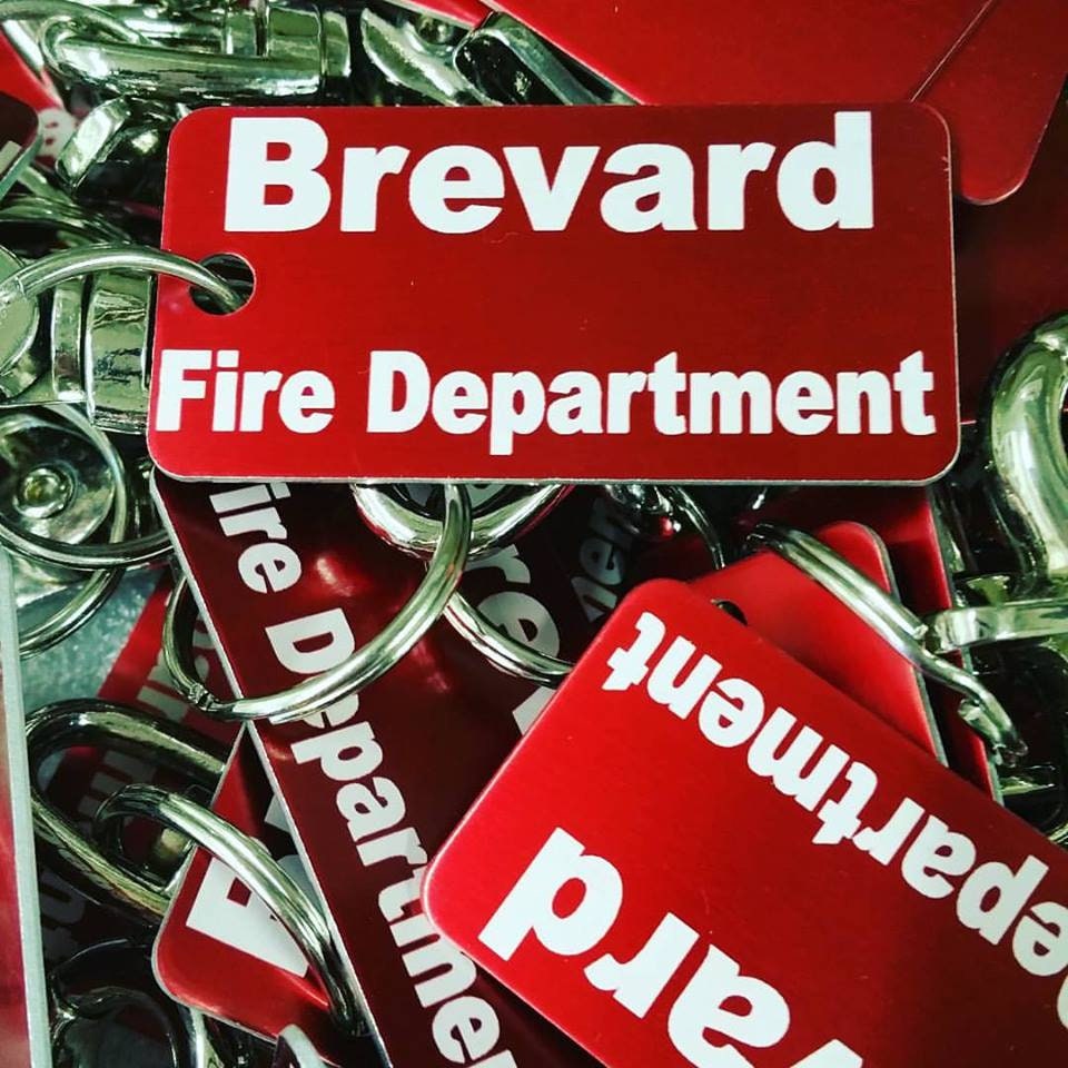 Personalized Aluminum Accountability Tags - Custom Fire Safety ID Tags ...