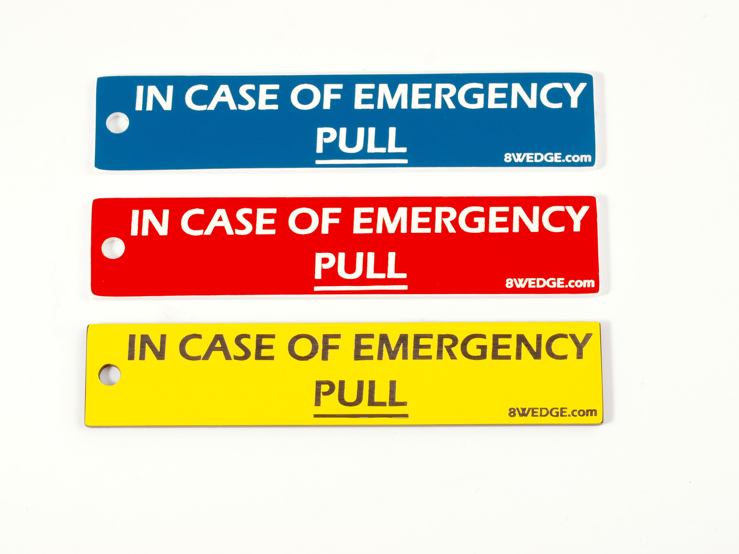 Emergency Pull Tags: High Visibility and Easy-to-grab Emergency Tag ...