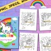 Unicorn Coloring Pages for Kids: Fun and Interactive Unicorn Printables ...