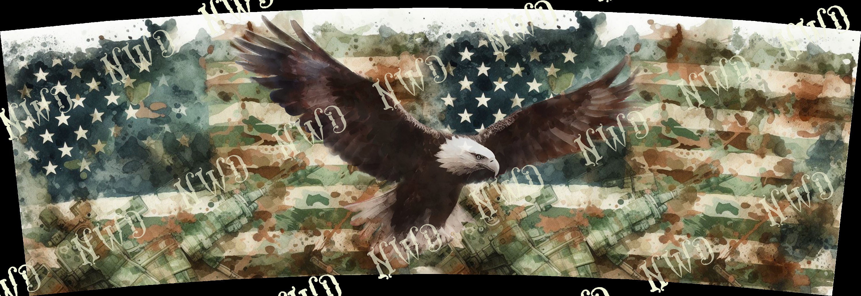 40oz Military Sublimation Design - Etsy