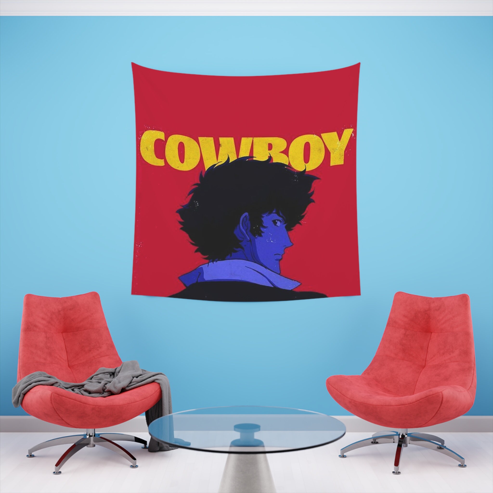 Cowboy Bebop Tapestry Cowboy Bebop Wall Decor Cowboy Bebop Etsy