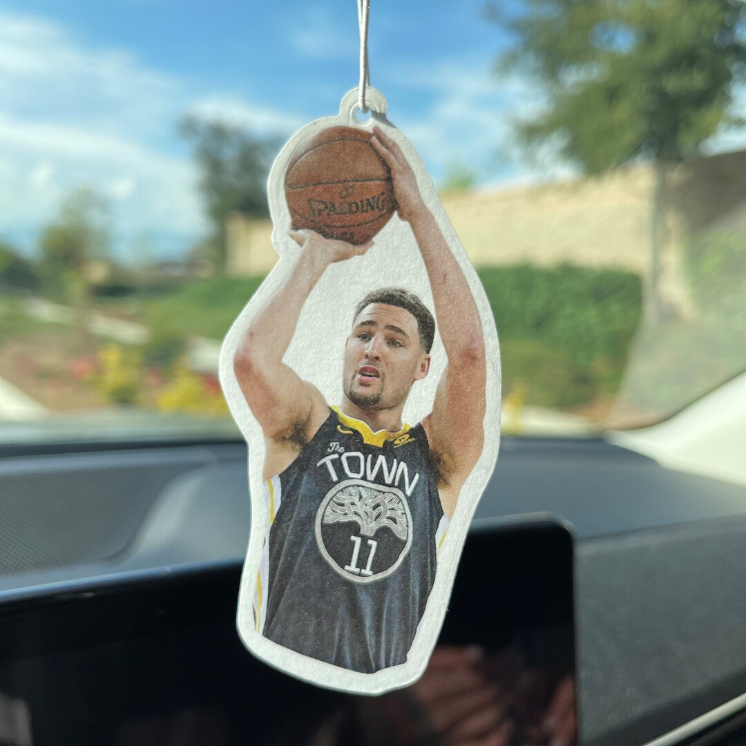 Klay Thompson Shooting Car Air Freshener Golden State Perfect Gift for ...