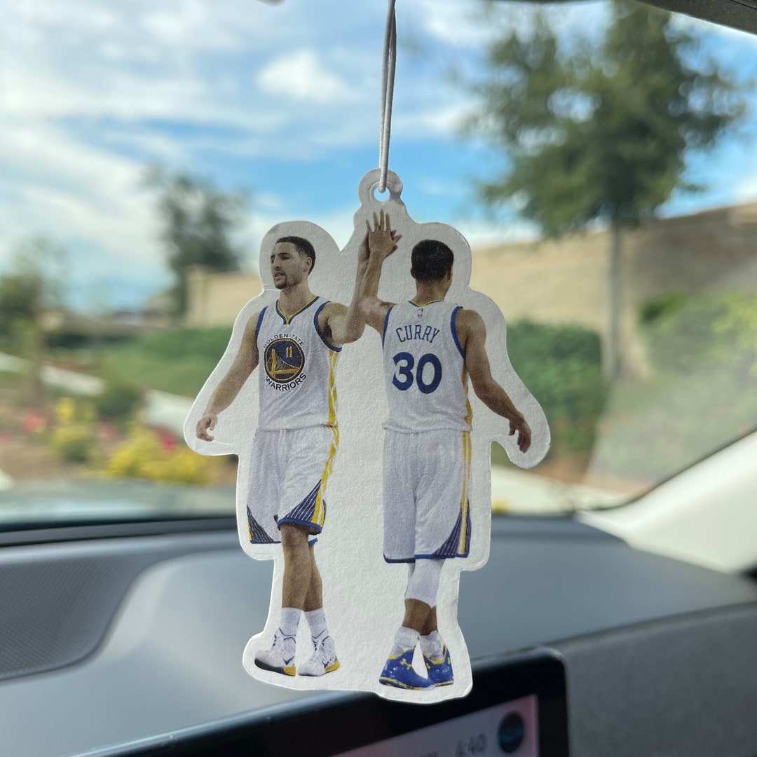 Steph Curry Klay Thompson Car Air Freshener Golden State Perfect Gift ...