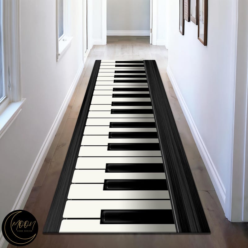 Piano Floor Rug - Etsy