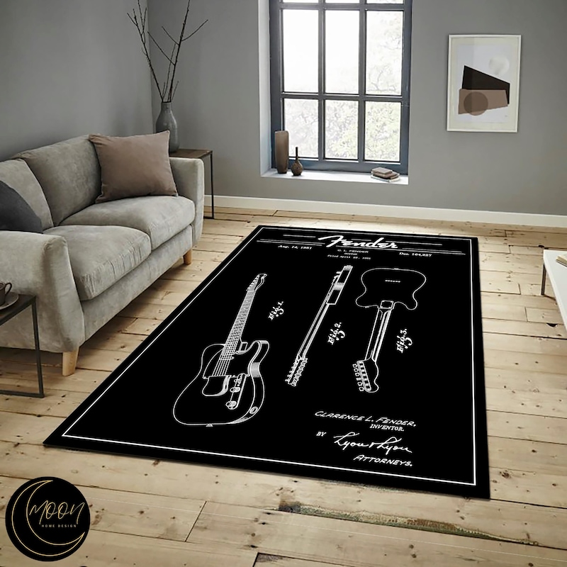 Music Themed Carpet - Etsy