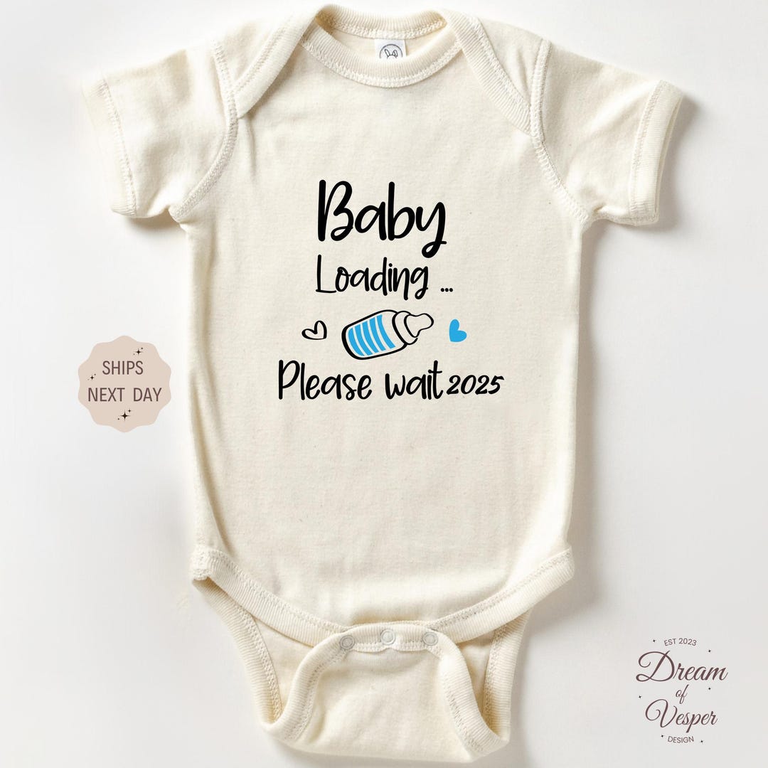Personalized Baby Loading... Please Wait Onesie®, Baby Loading Onesie ...