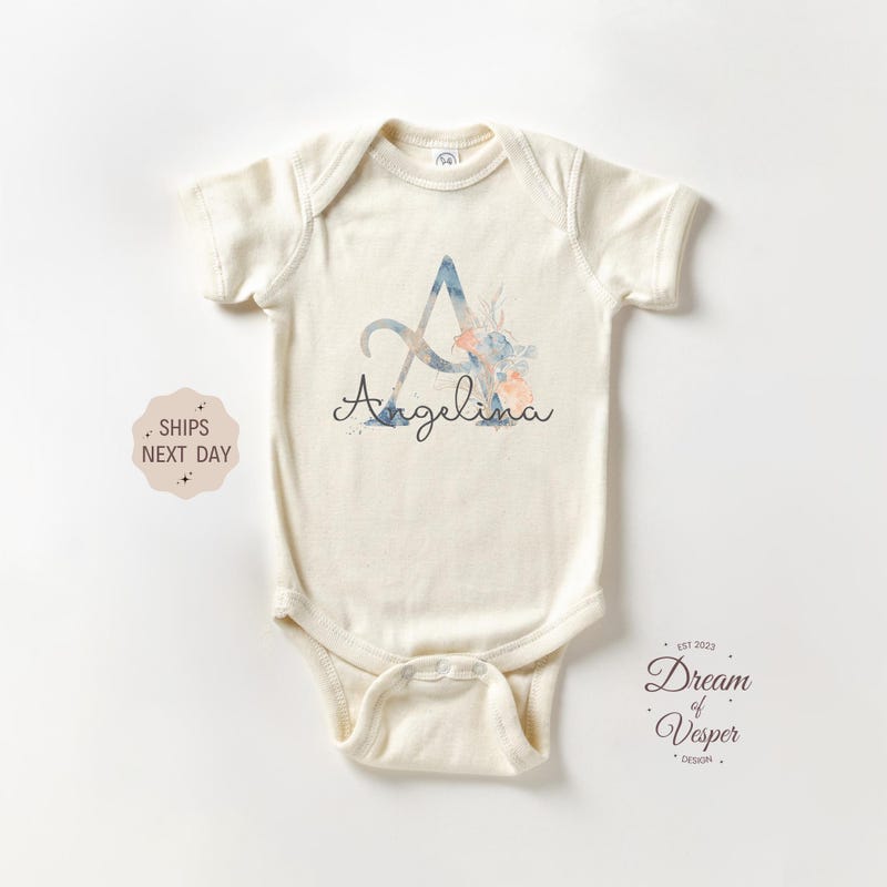 Monogrammed Baby Clothes - Etsy