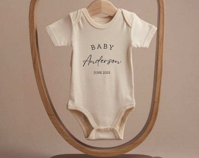 Newborn Gift Baby Shower Gift Custom Baby Onsie Gift Baby Shower Onsie ...