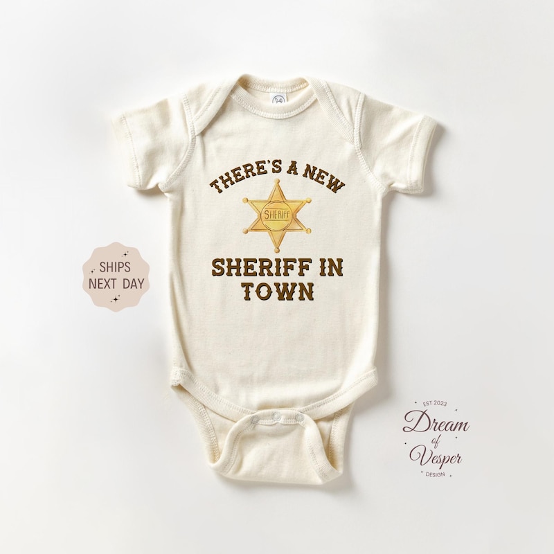 Sheriffs Baby Outfit - Etsy