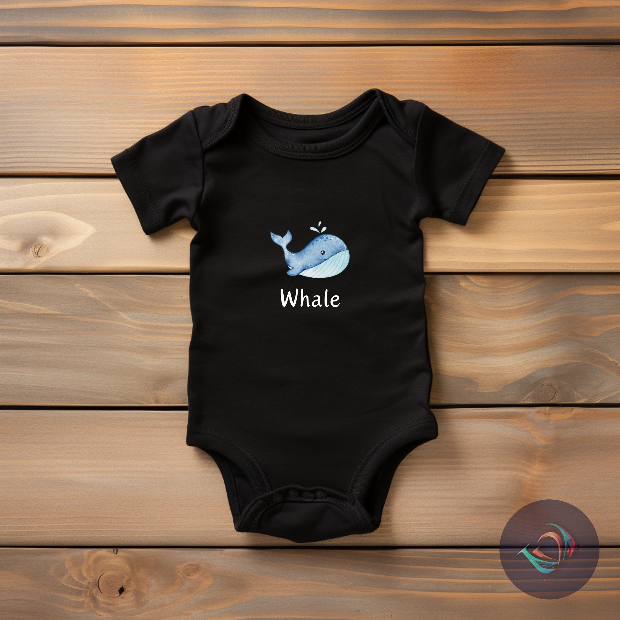Whale Baby Onesie® Cute Baby Whale Bodysuit Baby Shower Gift Newborn ...